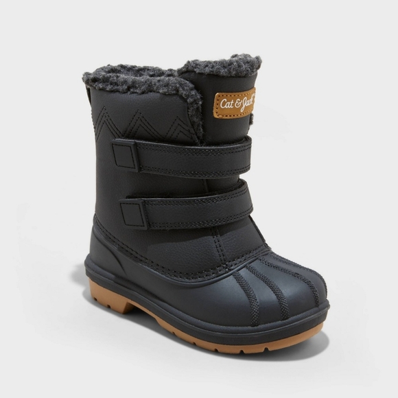 Cat & Jack | Shoes | Toddler Boys Denver Winter Boots Cat Jack Black ...